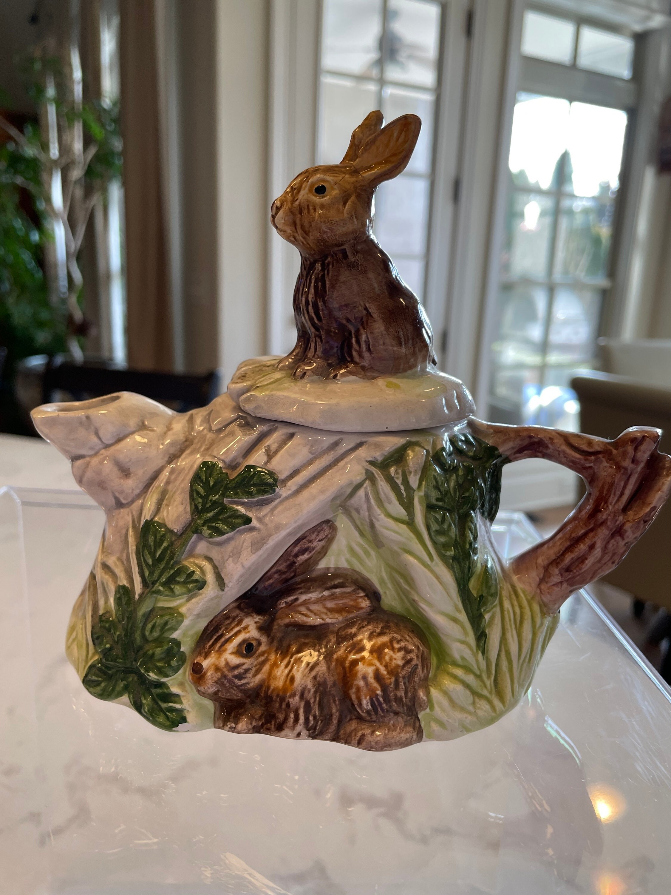 Vintage Bunny Teapot at Marcia Chester blog