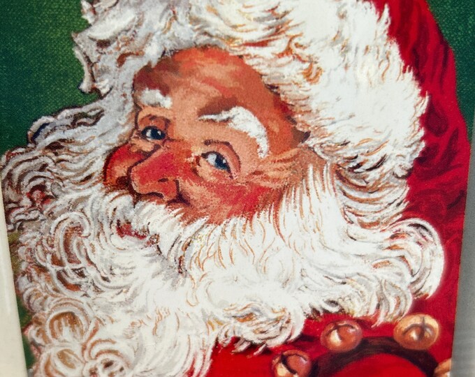Vintage Christmas Old World Santa Decorative Flag by David T. Sands ...