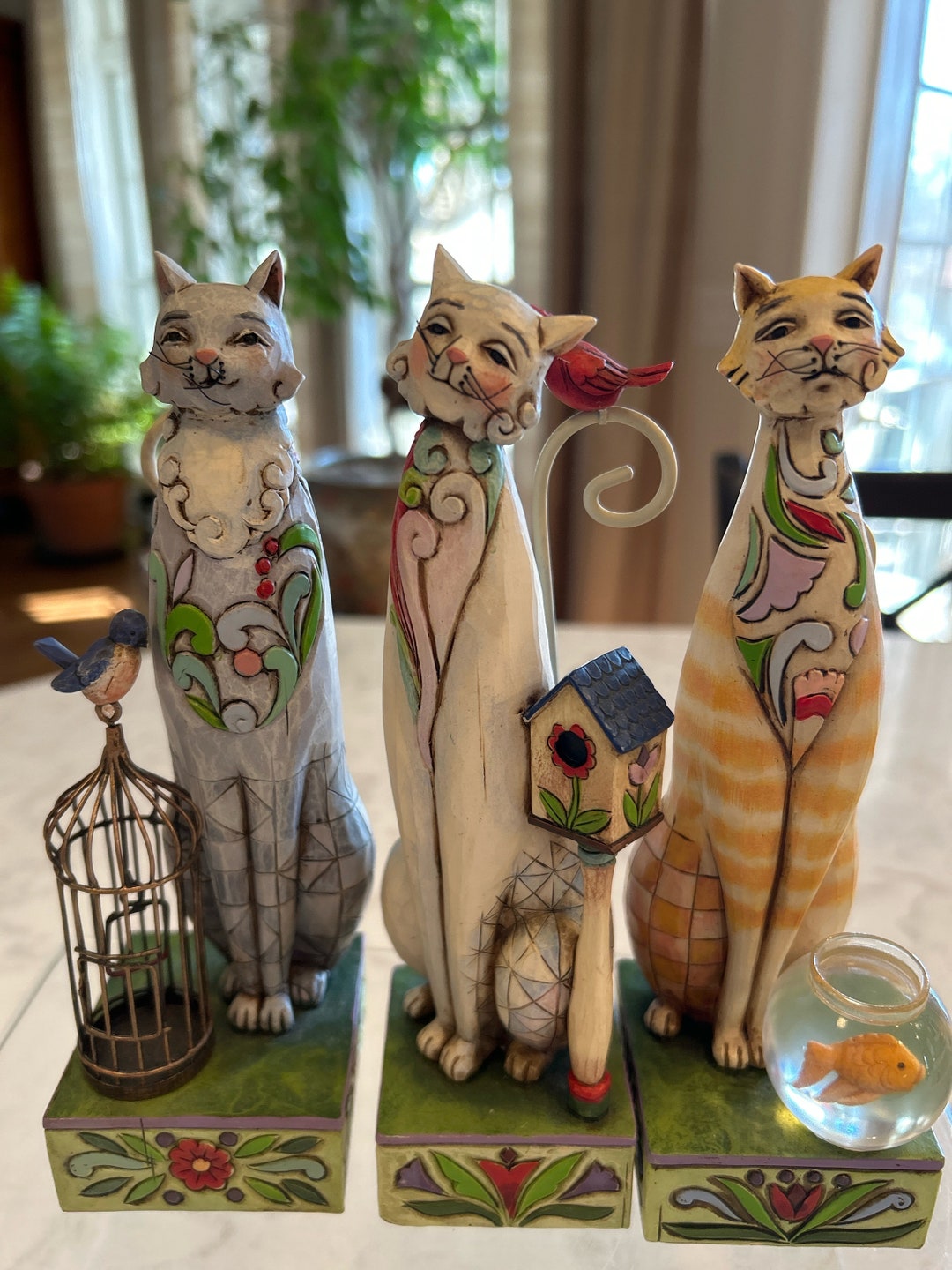 Jim Shore Heartwood Creek Cat 2007 'jilly', Tilly',or Milly Cat by ...