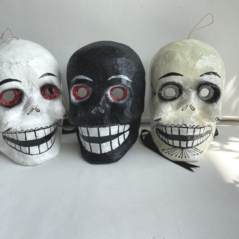 Paper Mache Skeleton - Etsy