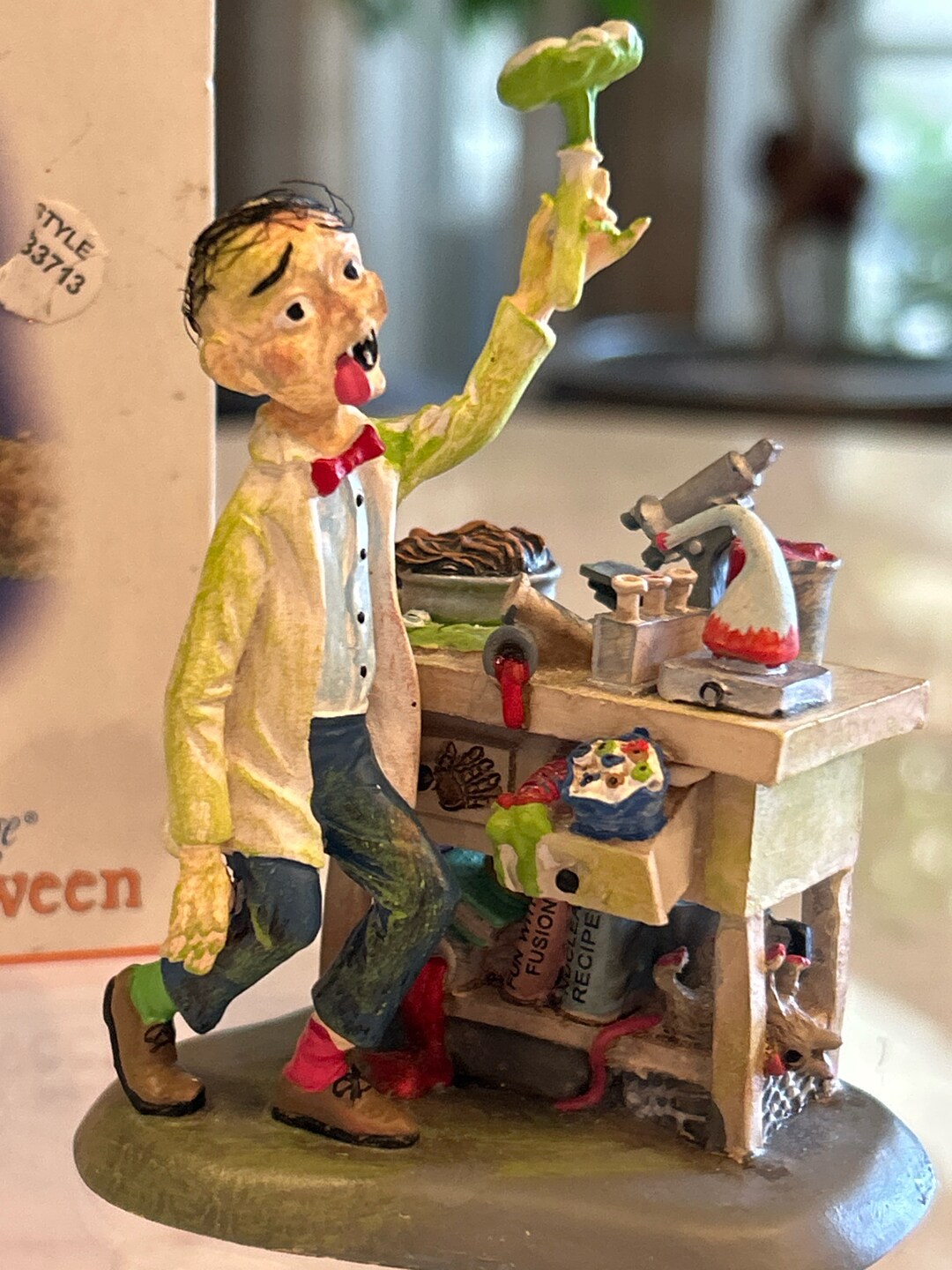 Department 56 Halloween "dr. Lunatic, the Mad Scientist" #56-54702 ...