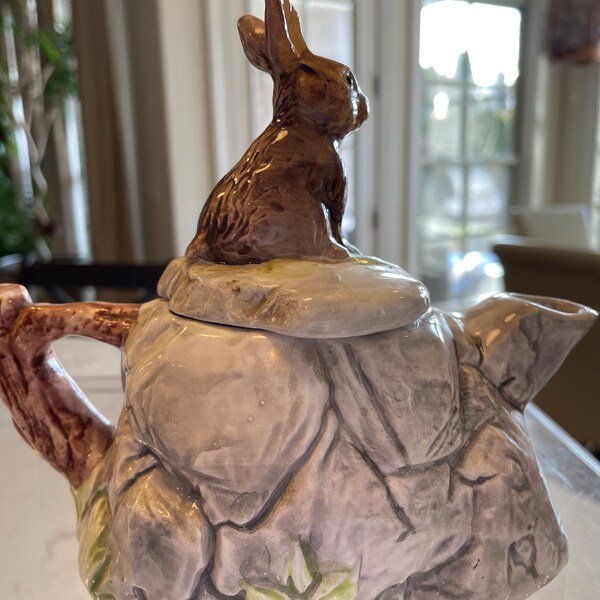 Rabbit Teapot - Etsy