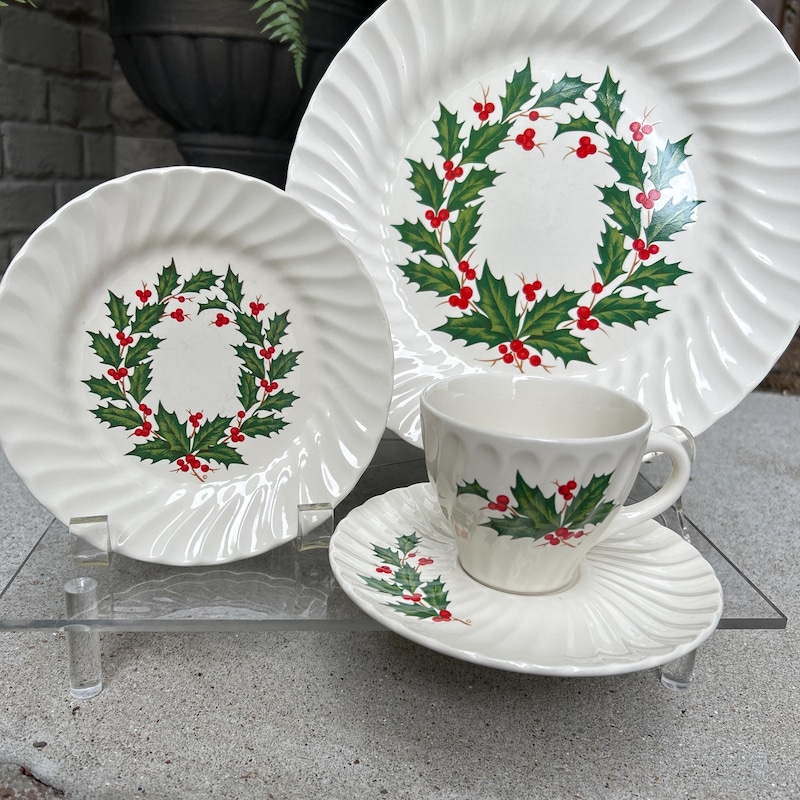 Christmas Dinnerware - Etsy
