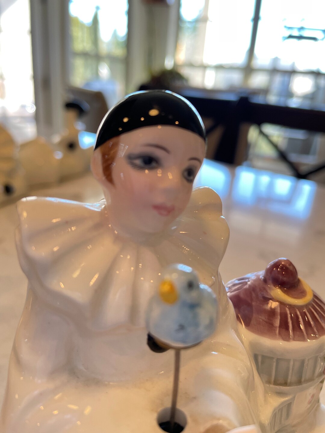 Vintage Schmid Pierrot Mime 1981 Michel Oks Music Box. Rhapsody on a ...