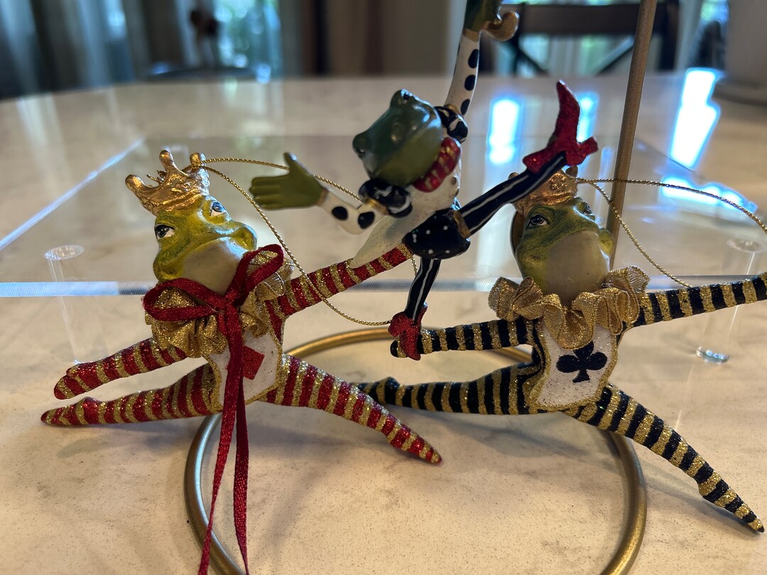 Katherine's Collection Dancing Frog Prince Christmas Ornament, Each ...