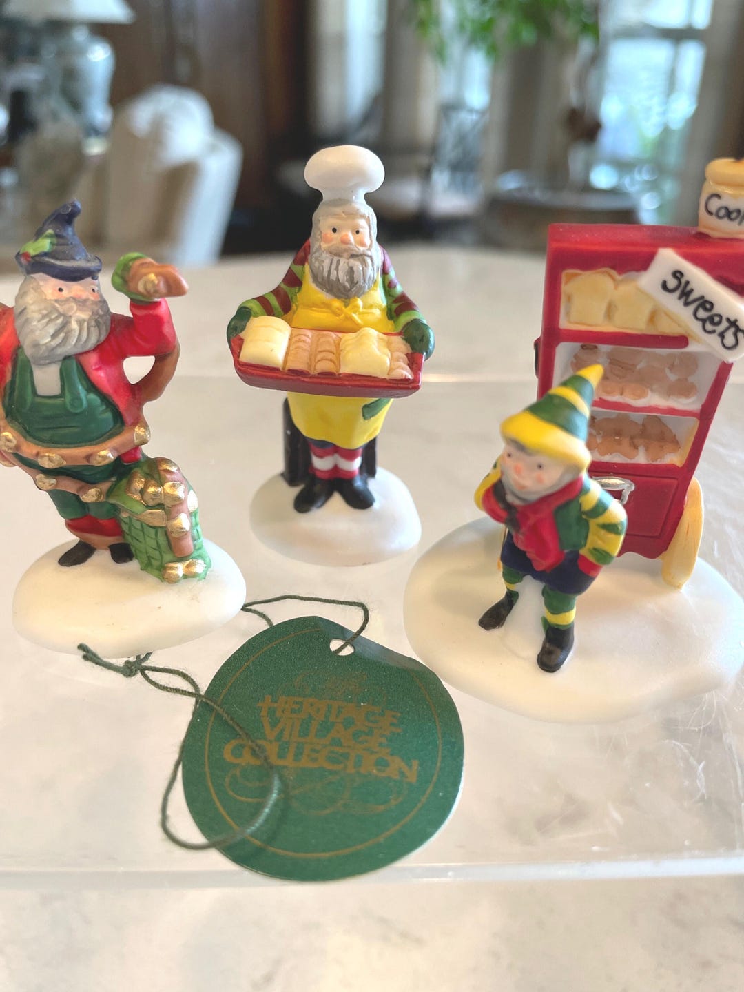 Department 56 Christmas "baker Elves" North Pole Series Heritage ...