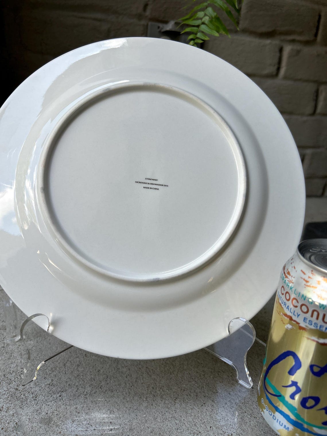 Vintage Christmas 'perfectly Peppermint' Snowman Dinner Plate 10.5 ...