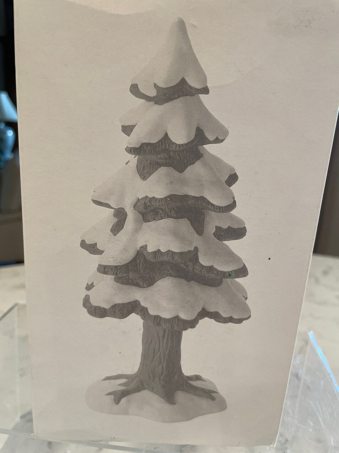 Department 56 Christmas Village Porcelain Pine Small 5219-1 Heritage ...