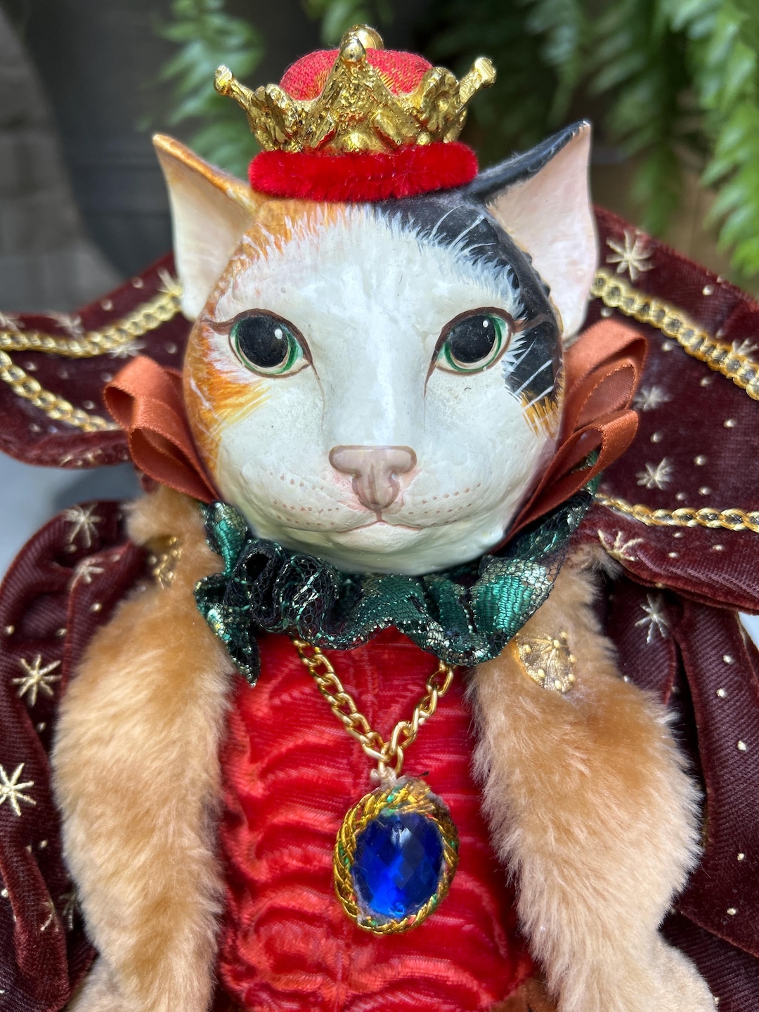 Vintage Katherine's Collection Royal Cat King Doll, Cat Prince Doll ...