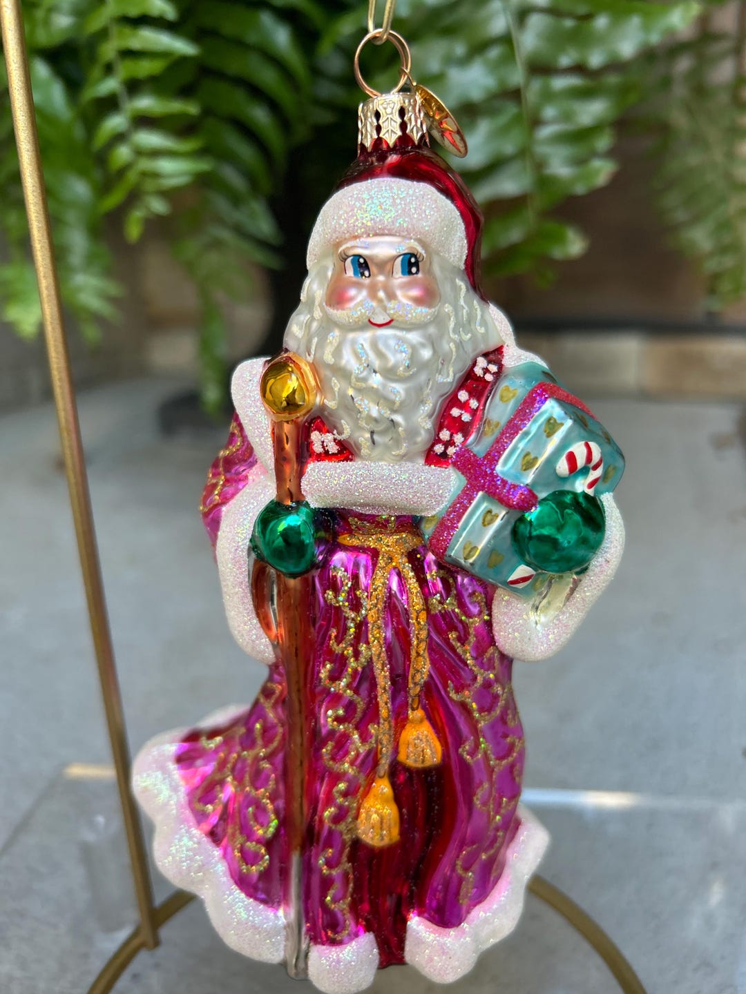 Vintage Christopher Radko Christmas Santa Claus, Father Christmas ...