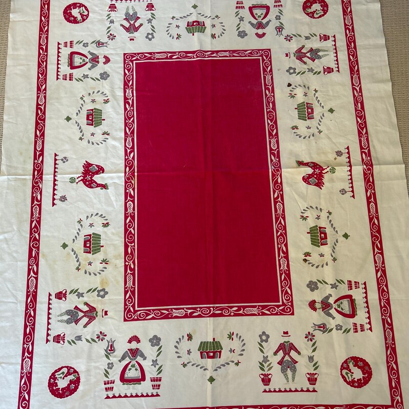 Dutch Tablecloth - Etsy