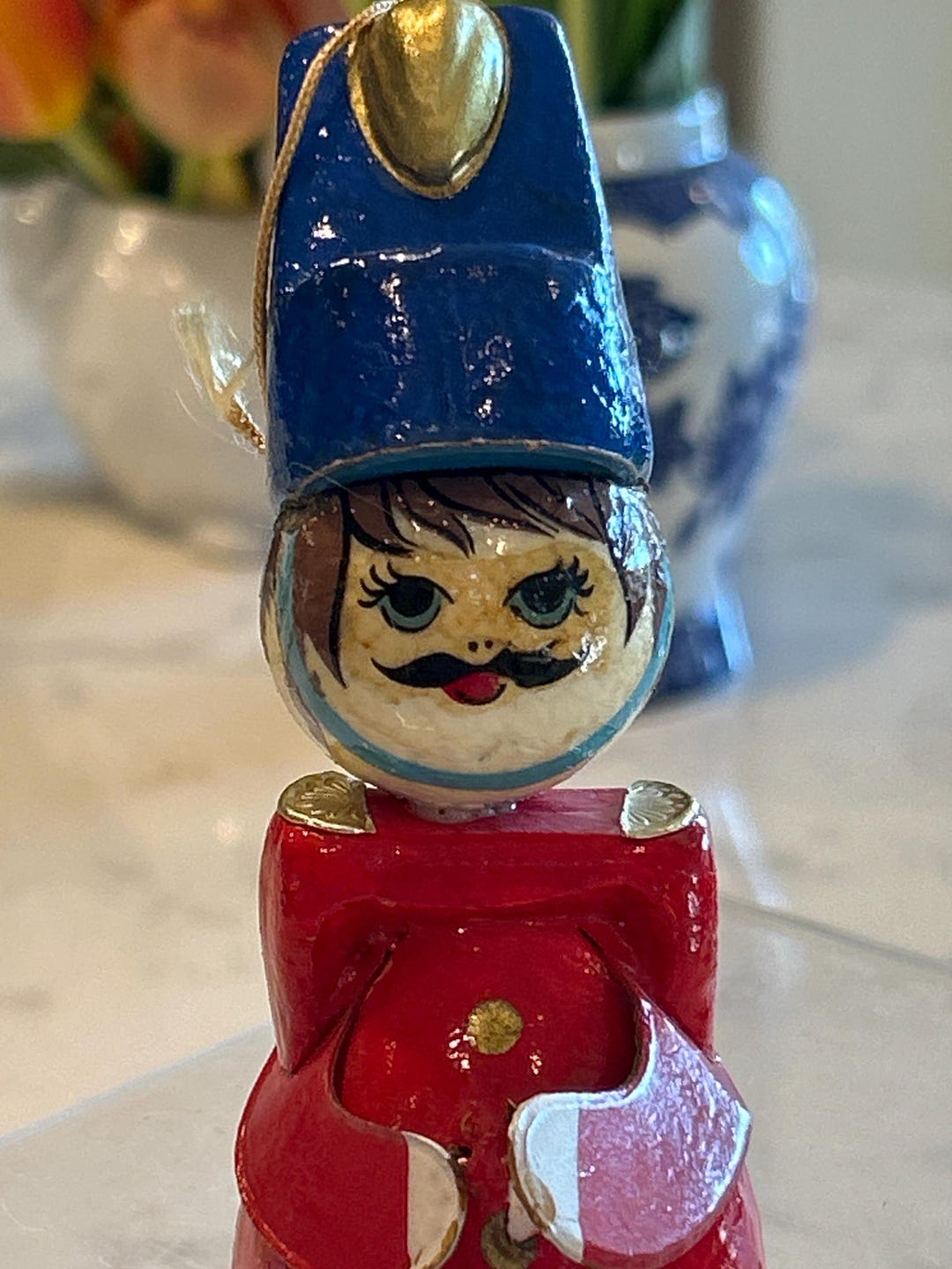 Vintage De Sela Soldier Christmas Ornament / Desela Papier-mâché Tree ...