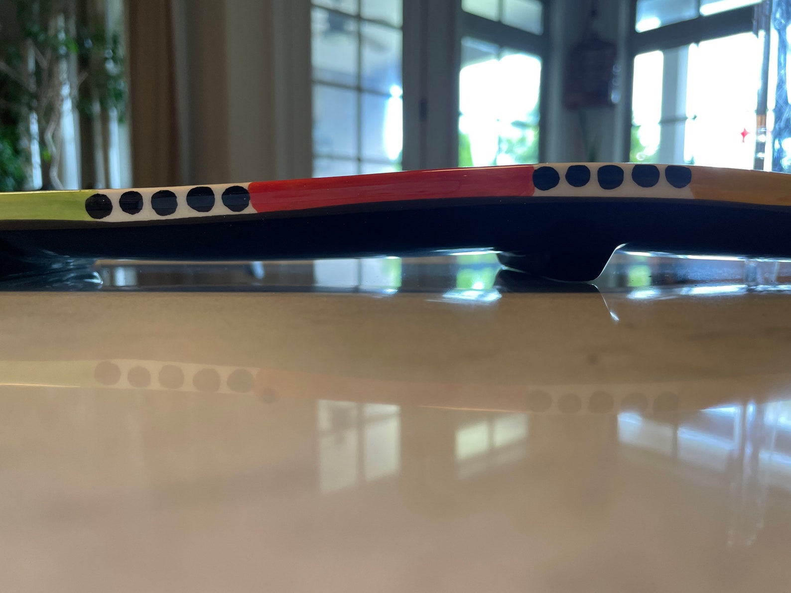 Alexis Ink Pottery Whimsical Wavy Slender Ceramic Tray - Etsy