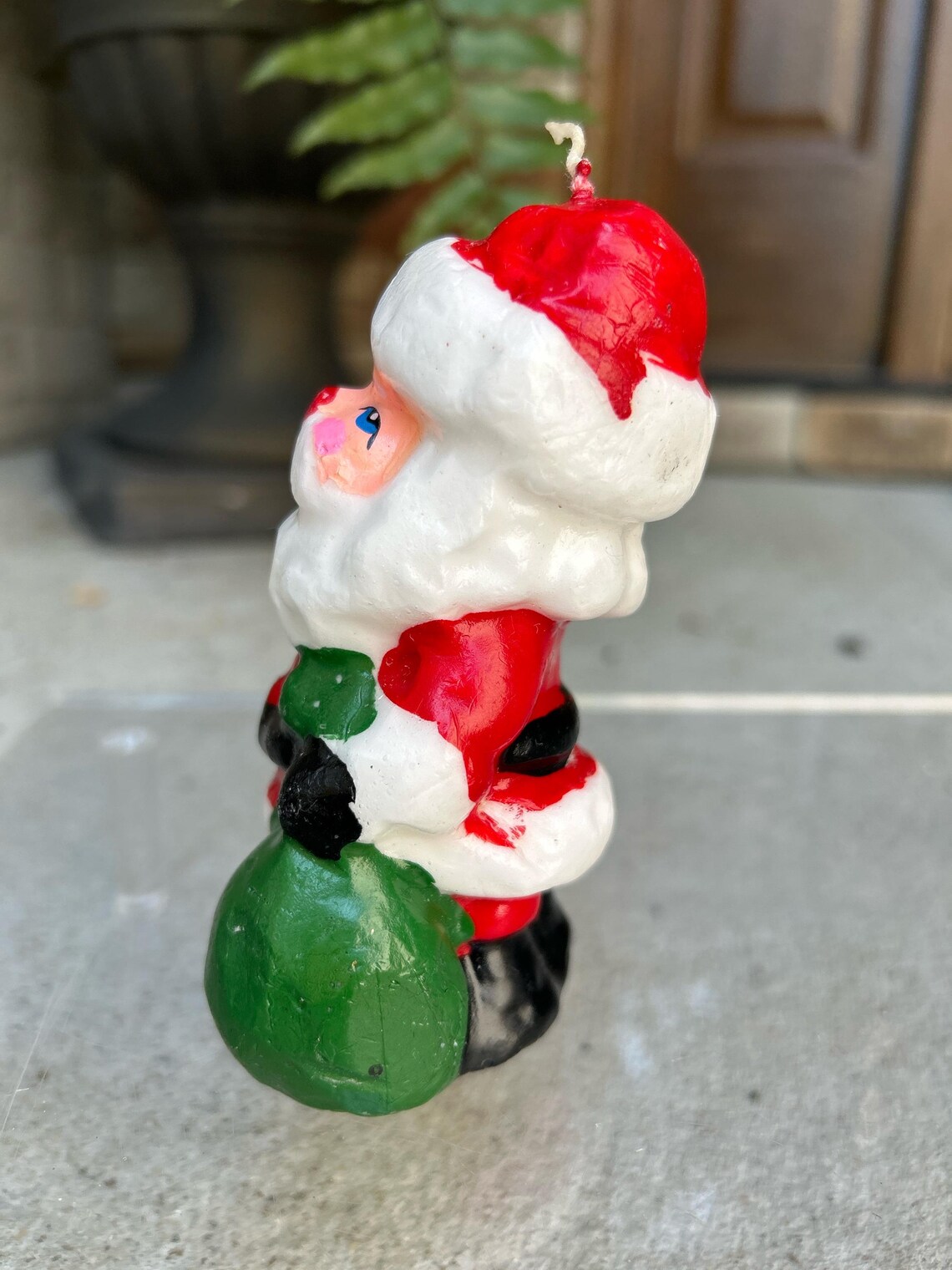 Vintage Christmas Santa Claus Candle, COTC, Coast Orient Trading Co ...