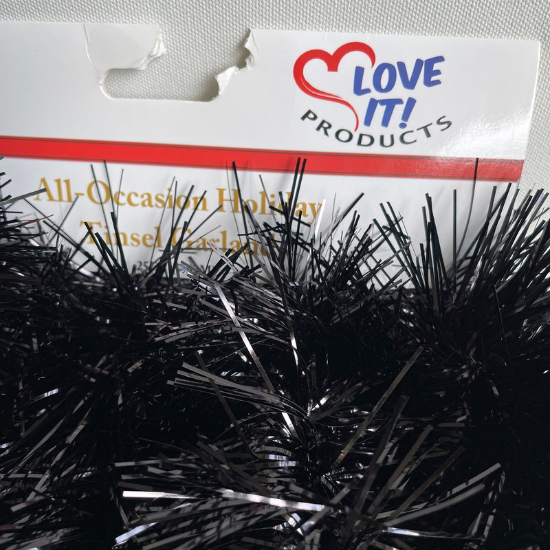Black Garland - Etsy