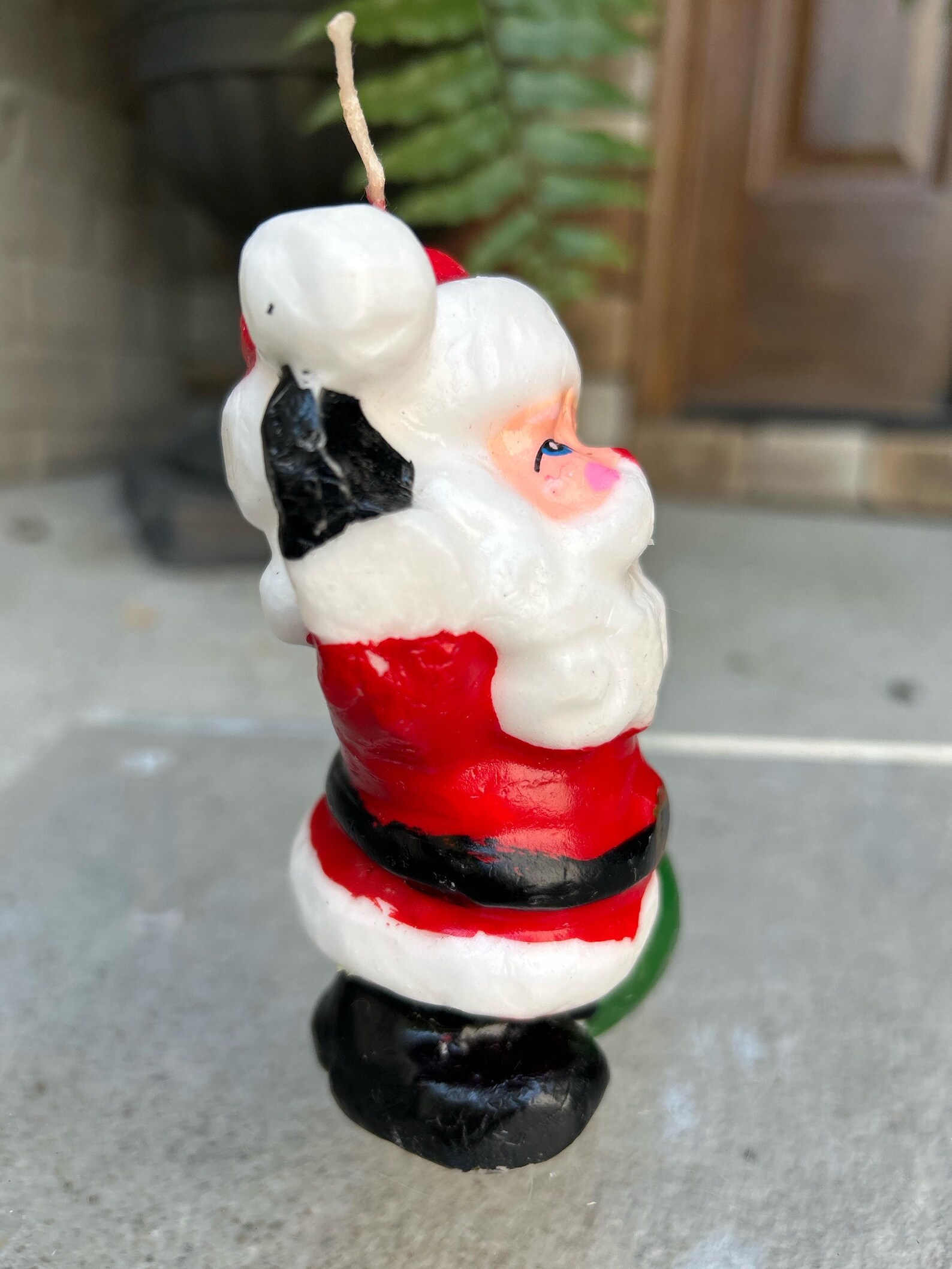 Vintage Christmas Santa Claus Candle, COTC, Coast Orient Trading Co ...