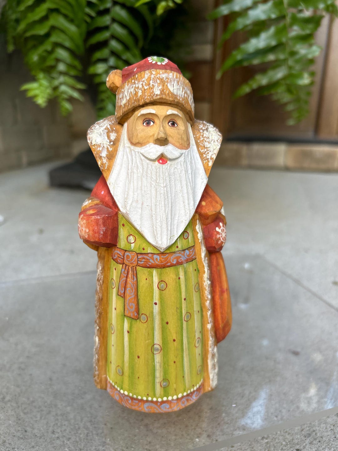 Fabulous Russian Soviet Santa Claus Father Christmas, Handcrafted From ...