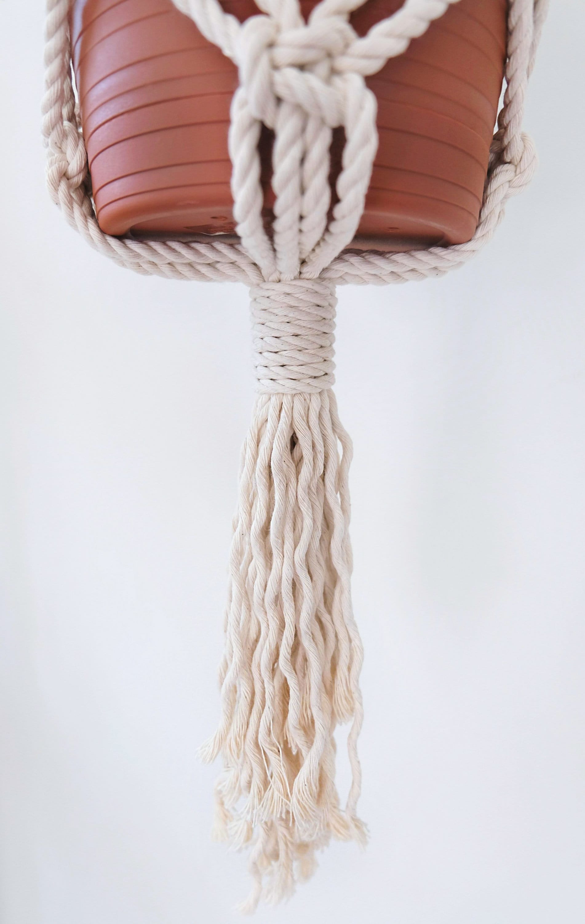 MACRAME PLANT HANGER, Hanging Planter,indoor Plant Holder, Modern ...