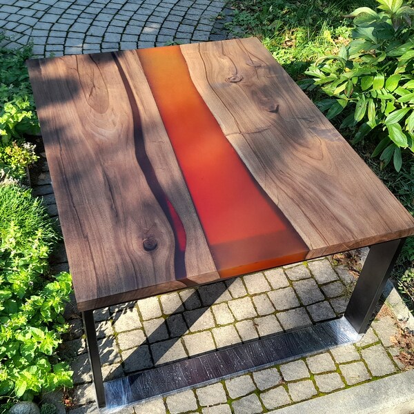 Live Edge Side Table - Etsy