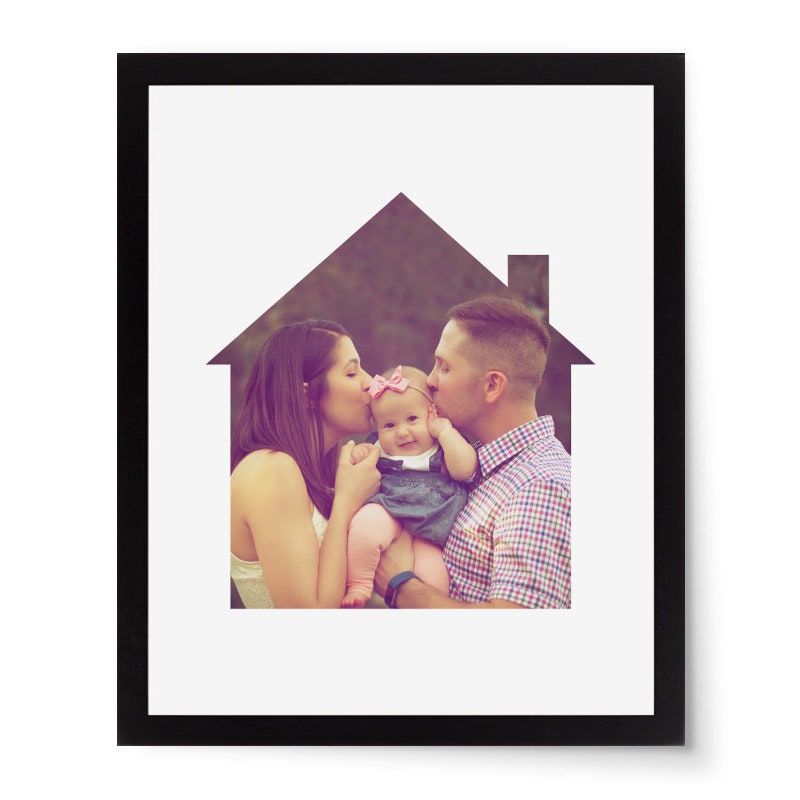 House Shaped Frame - Etsy
