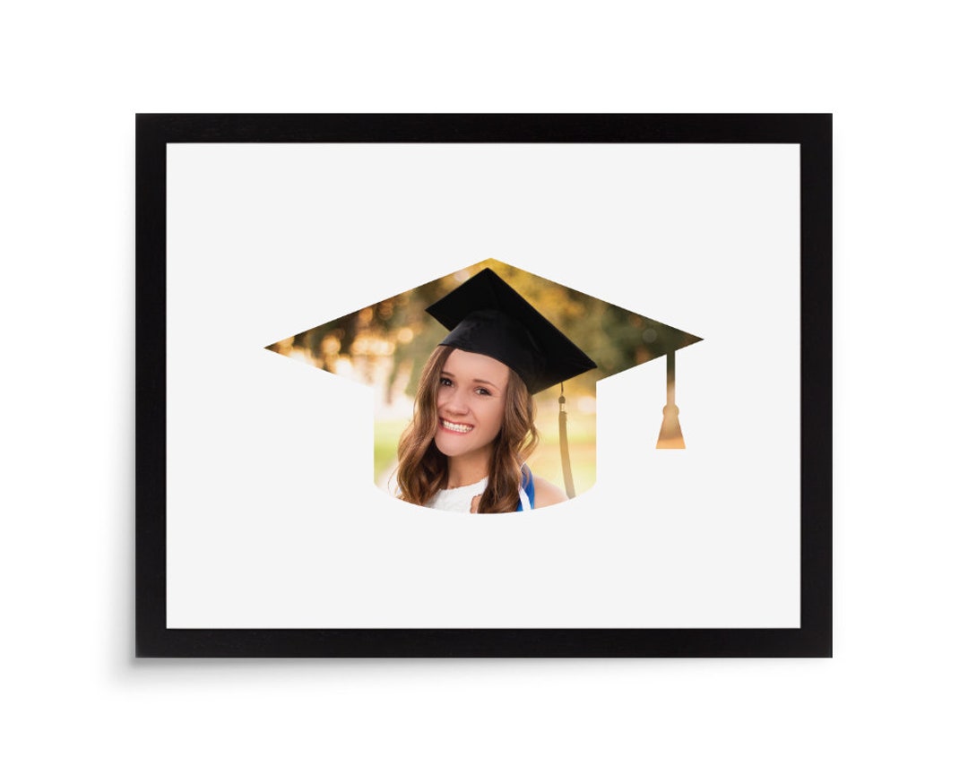 Graduation Photo Mat Gift - 11x14 White Cardstock Picture Frame Mat - Etsy