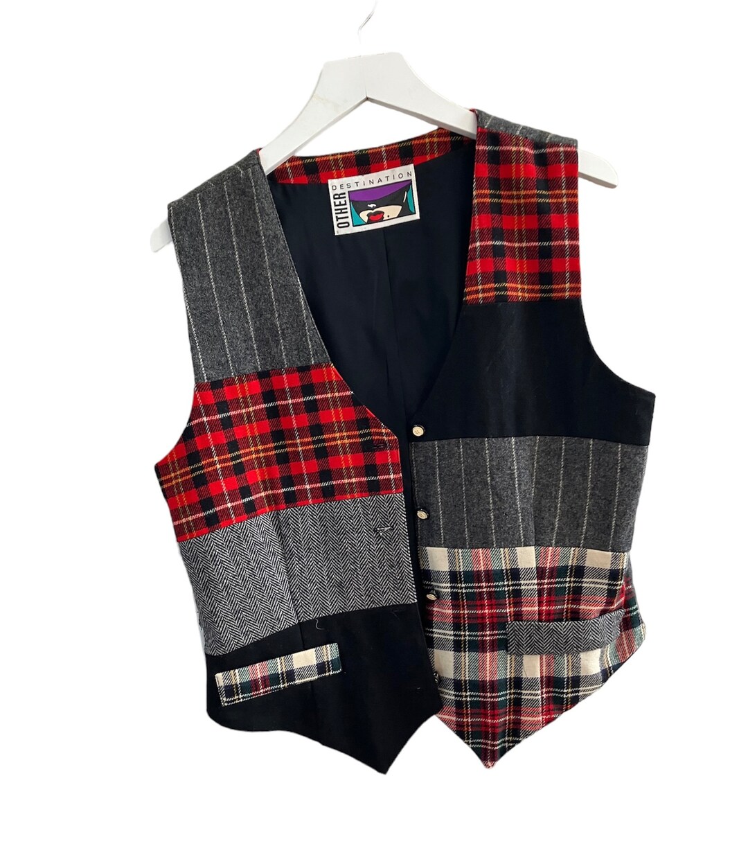 Vintage Annie Hall Style 1980s Vest 80s Vintage Vest Vintage - Etsy