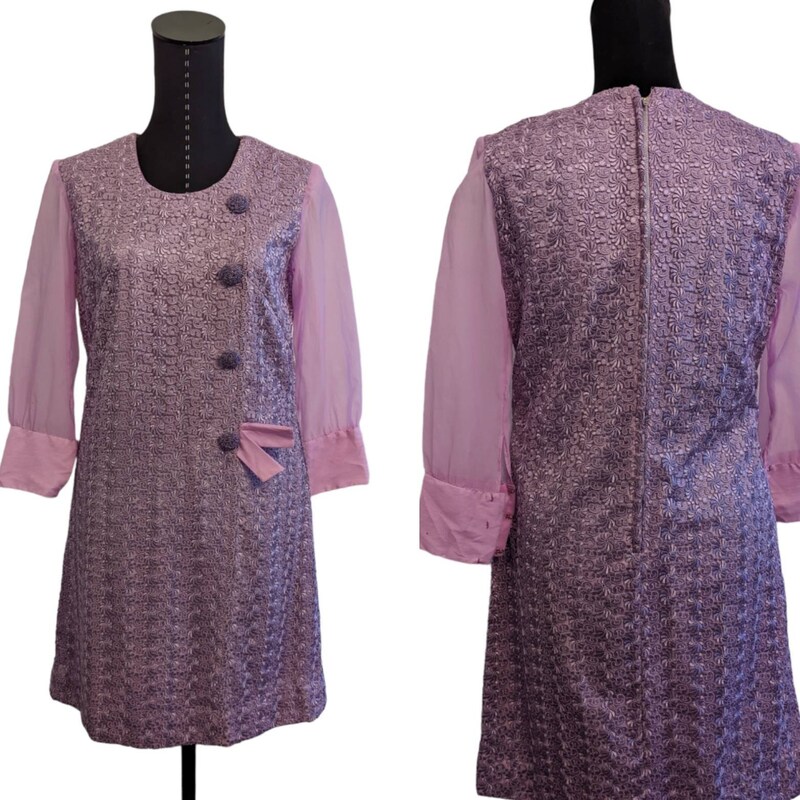 1960s Purple Dress - Etsy