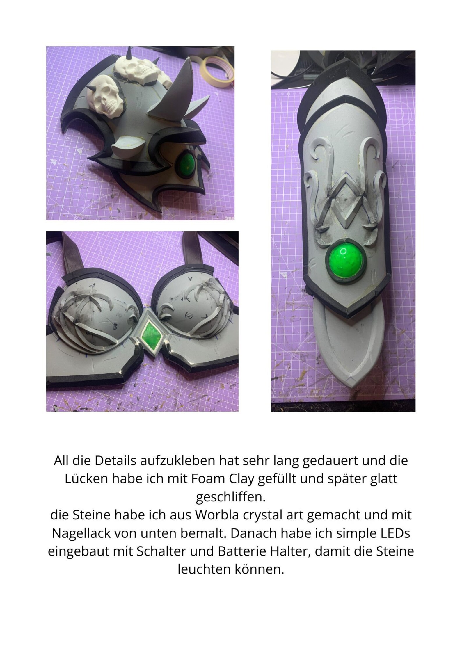 Sylvanas Windrunner Cosplay Build Book / Tutorial / Cosplay Armor ...