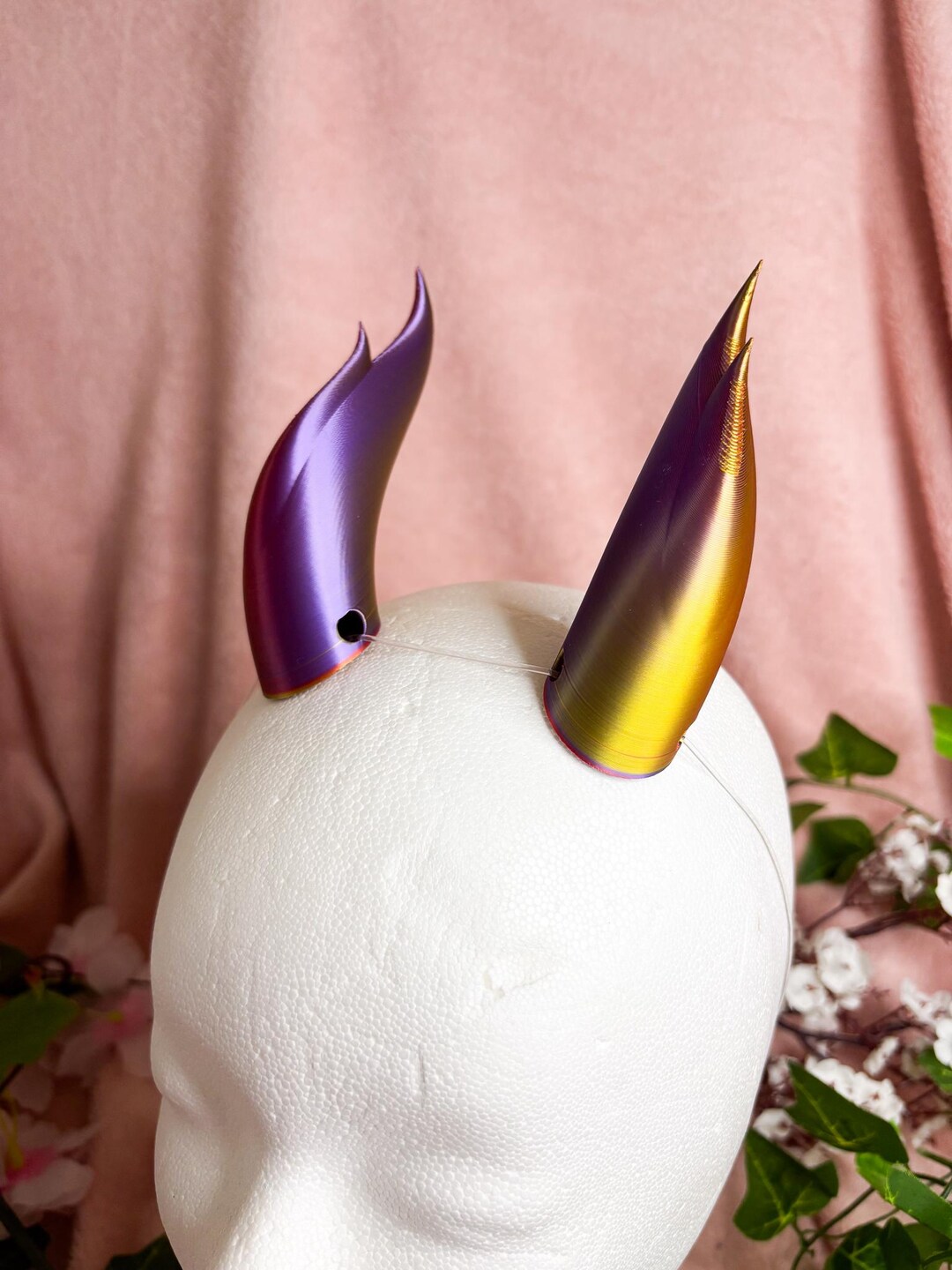 Mystic Horns | Fantasy Horns for Cosplay, LARP & Costume – Handmade 3D ...