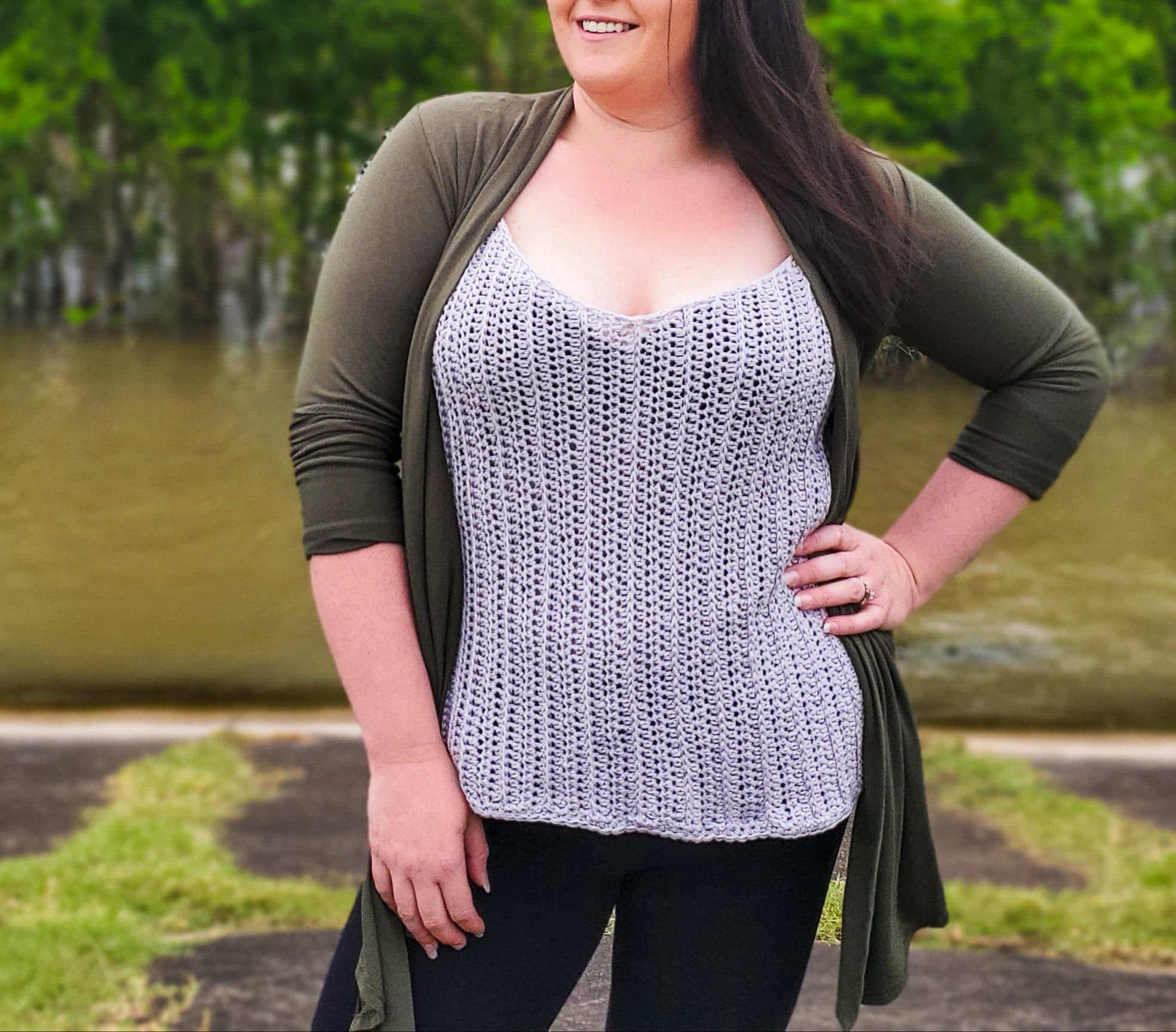 The Ridgeline Tank Crochet Top Pattern - Etsy