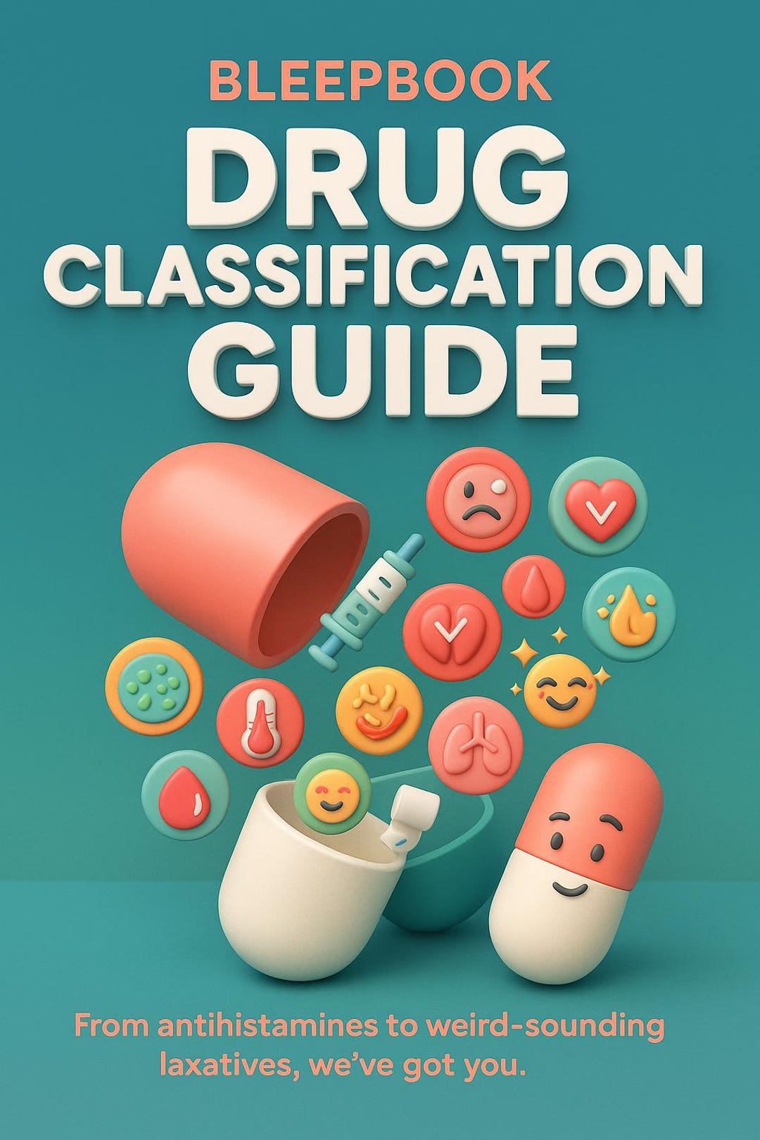 Drug Classification Cheat Sheet | Pharmacology Study Guide | Nursing ...