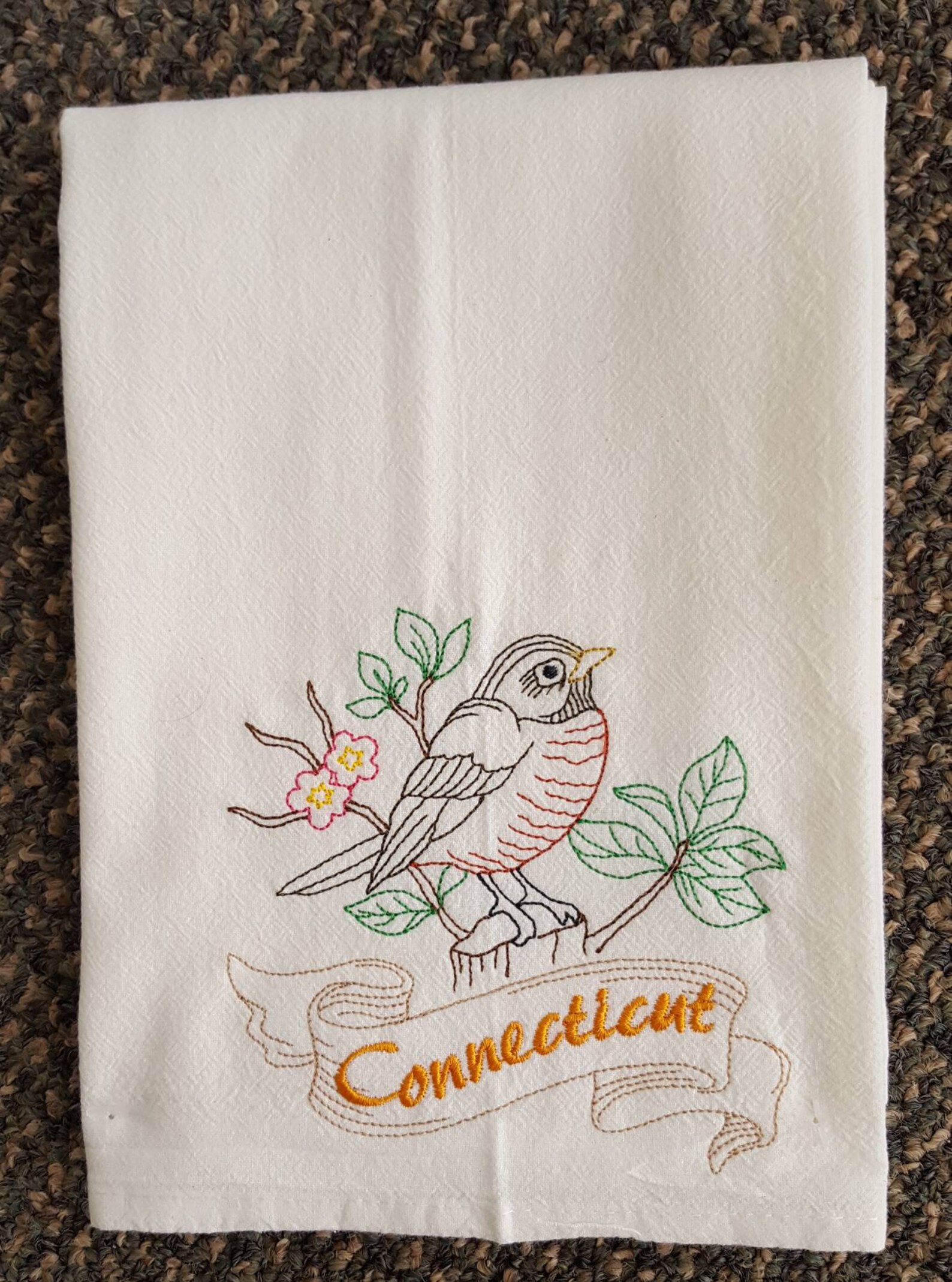 Connecticut State Bird Robin OR State Flower Mountain Laurel | Etsy