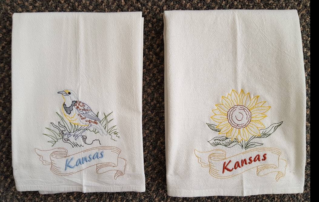 Kansas State Bird Western Meadowlark OR State Flower Sunflower | Etsy