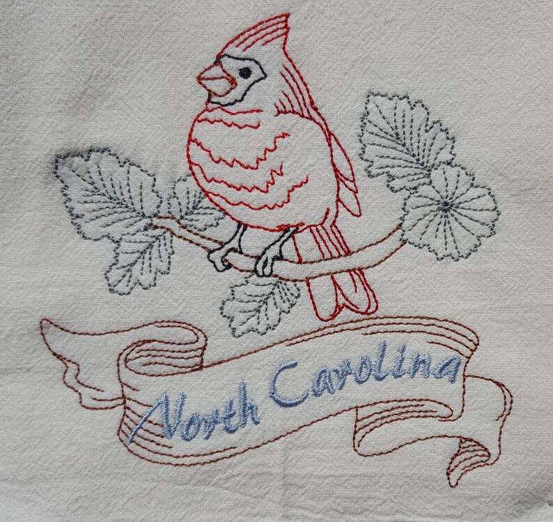 North Carolina State Bird Cardinal OR State Flower Dogwood - Etsy