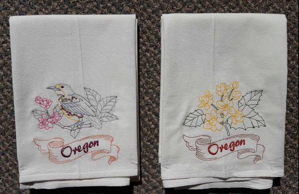 Oregon State Bird Western Meadowlark OR State Flower Oregon - Etsy