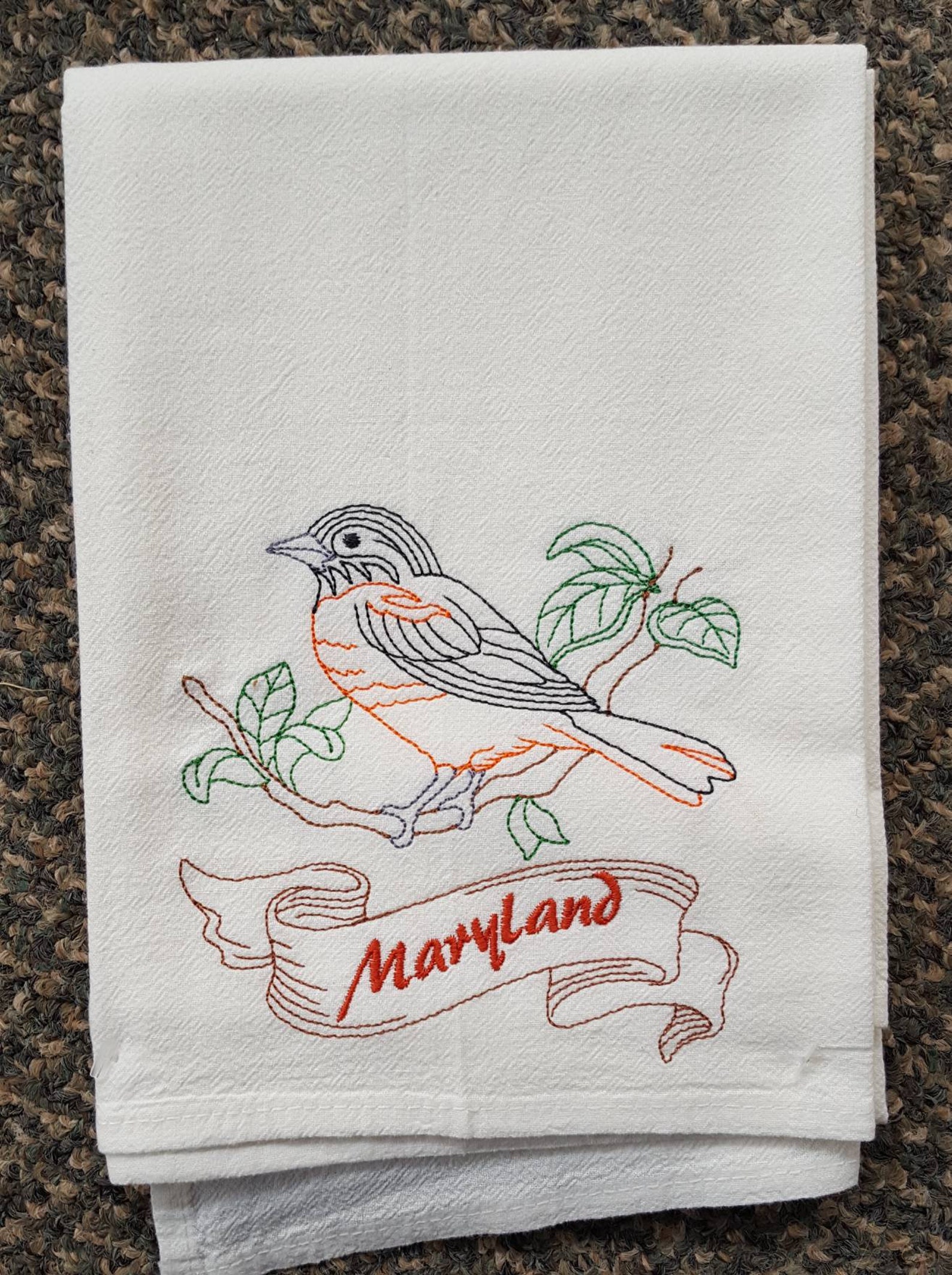 Maryland State Bird Baltimore Oriole OR State Flower Black - Etsy