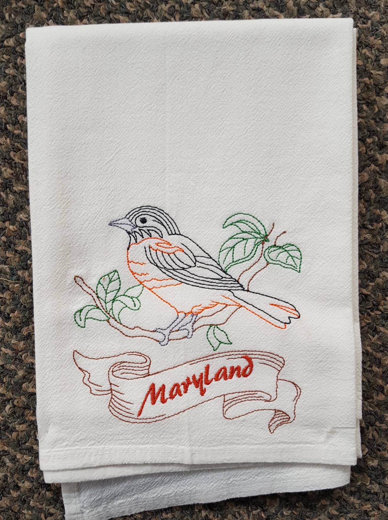 Maryland State Bird Baltimore Oriole OR State Flower Black - Etsy