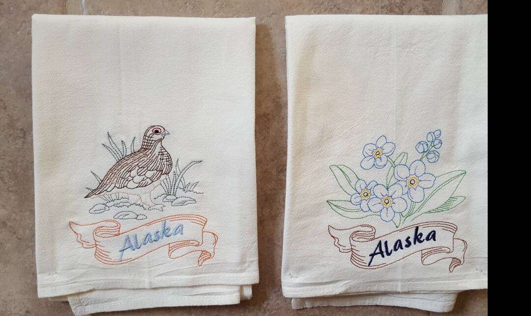 Alaska State Bird Willow Ptarmigan OR State Flower Forget-me-not ...