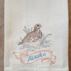 Alaska State Bird Willow Ptarmigan OR State Flower Forget-me-not ...