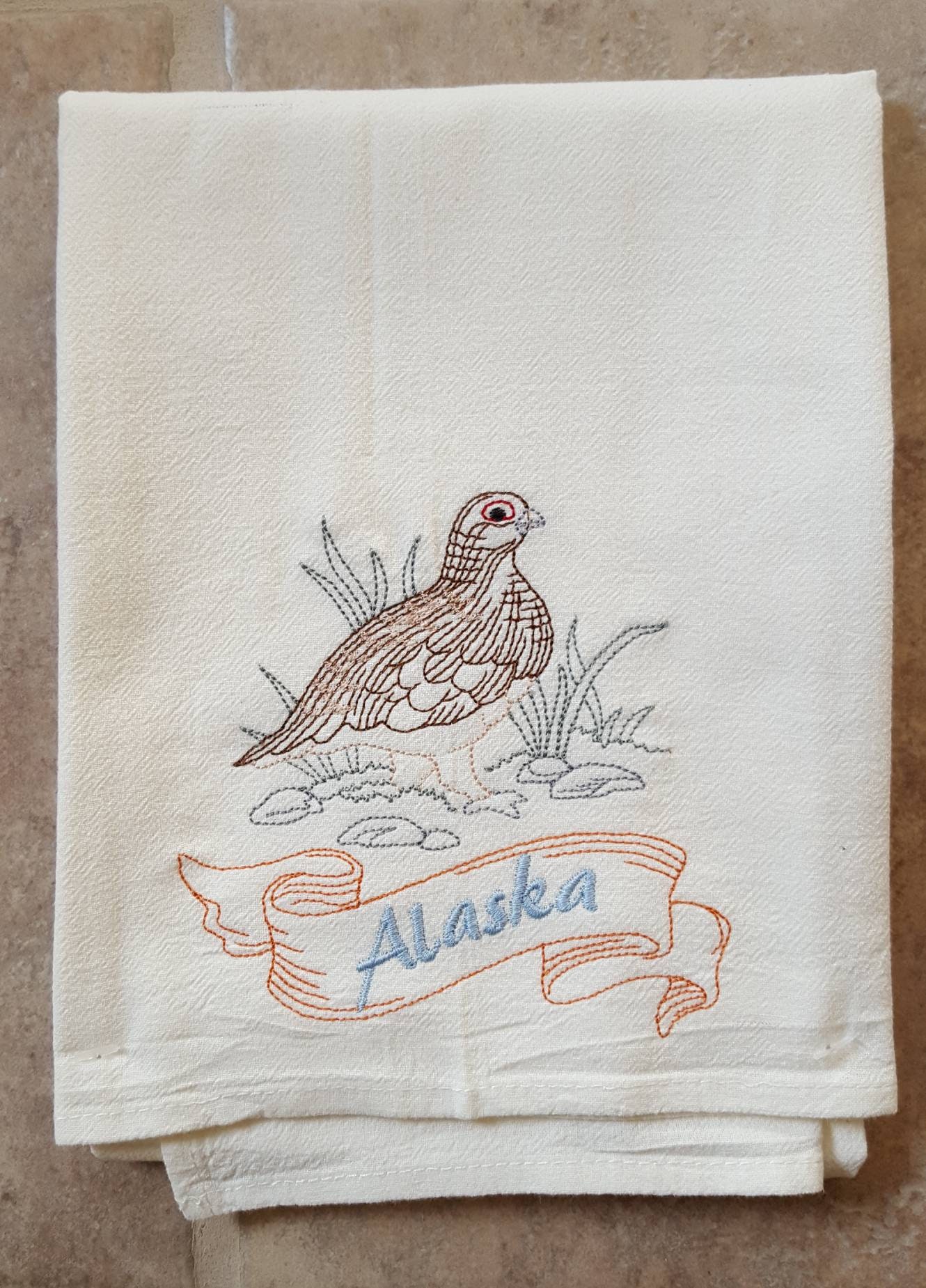Alaska State Bird Willow Ptarmigan OR State Flower - Etsy