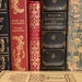 Set of 8 Vintage Books Mixed Decorative Customizable by Colors Décor Aesthetic Bookshelf Library ...