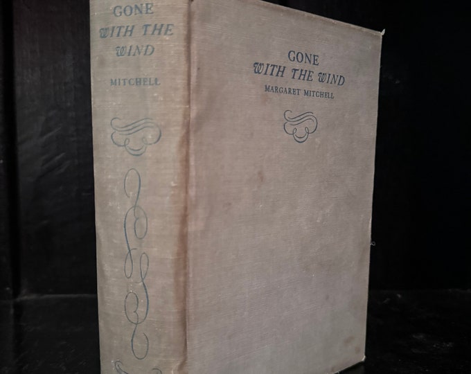 Rare Vintage First Edition Gone With the Wind Copyright 1936 Southern ...