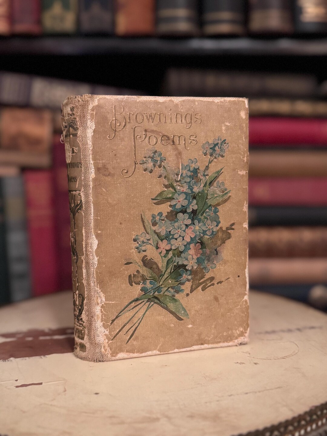 Antique Book the Brownings Poetry Collectors Library Rare Edition ...