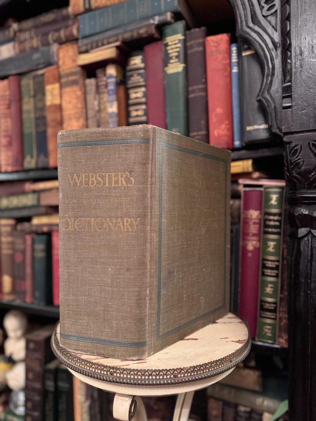 Vintage Rare Vintage Webster's New Twentieth Century Dictionary Second ...