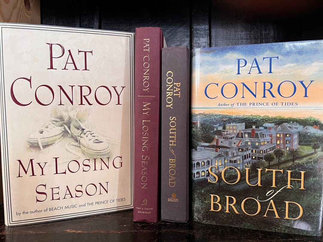Pat Conroy Set of 2 Books First Edition South of Broad My - Etsy