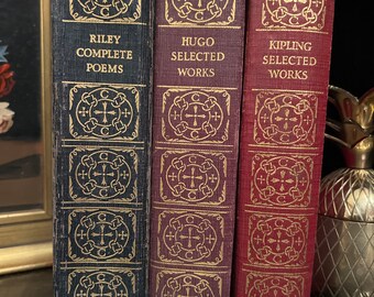 Leather Classic Books - Etsy