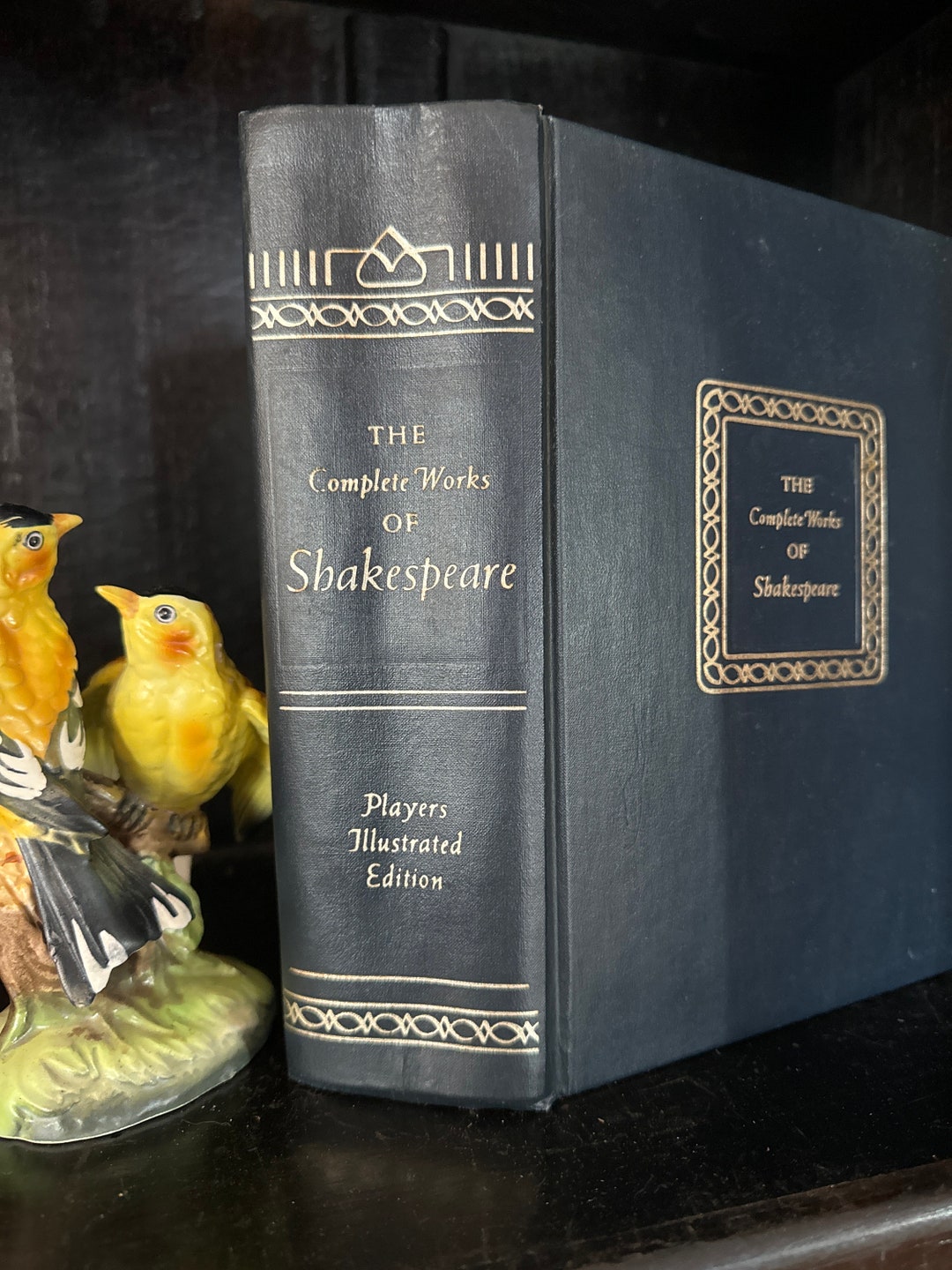 Vintage Book Shakespeare Book the Complete Works of William Shakespeare ...