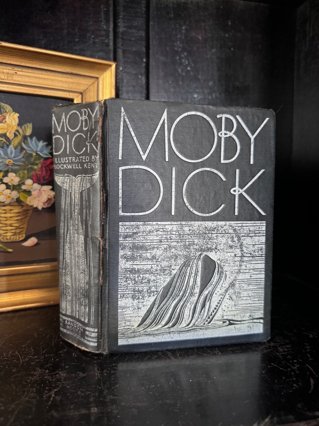 First Edition Moby Dick Herman Melville Classic Literature Vintage Book ...