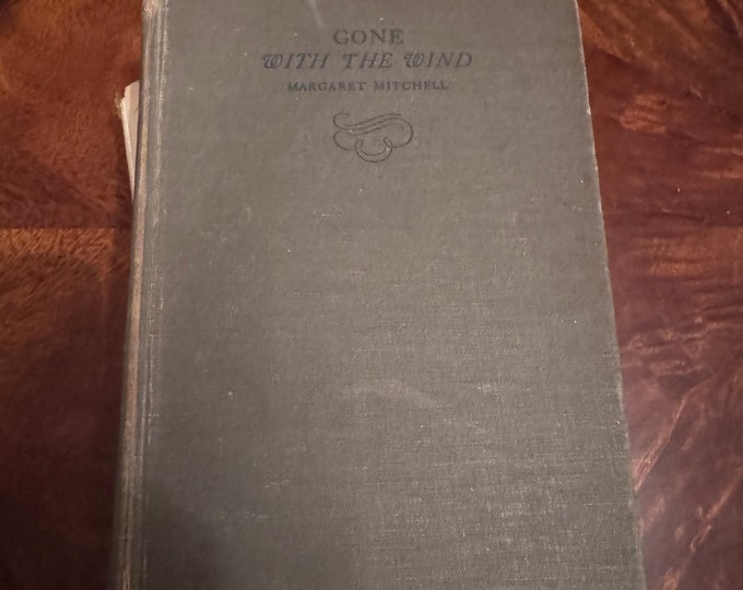 Rare Vintage First Edition Gone With the Wind Copyright 1936 Southern ...