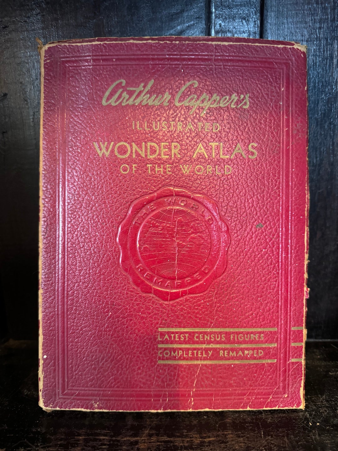 Arthur Cappers Illustrated Wonder Atlas of the World Vintage Book ...